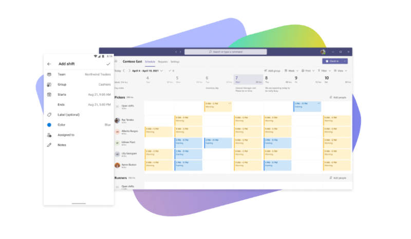 Registro de horas laborales a través de Turnos en Teams | OZEIN